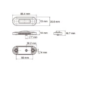 26260 - LED Marker Lamp - Lucidity Australia